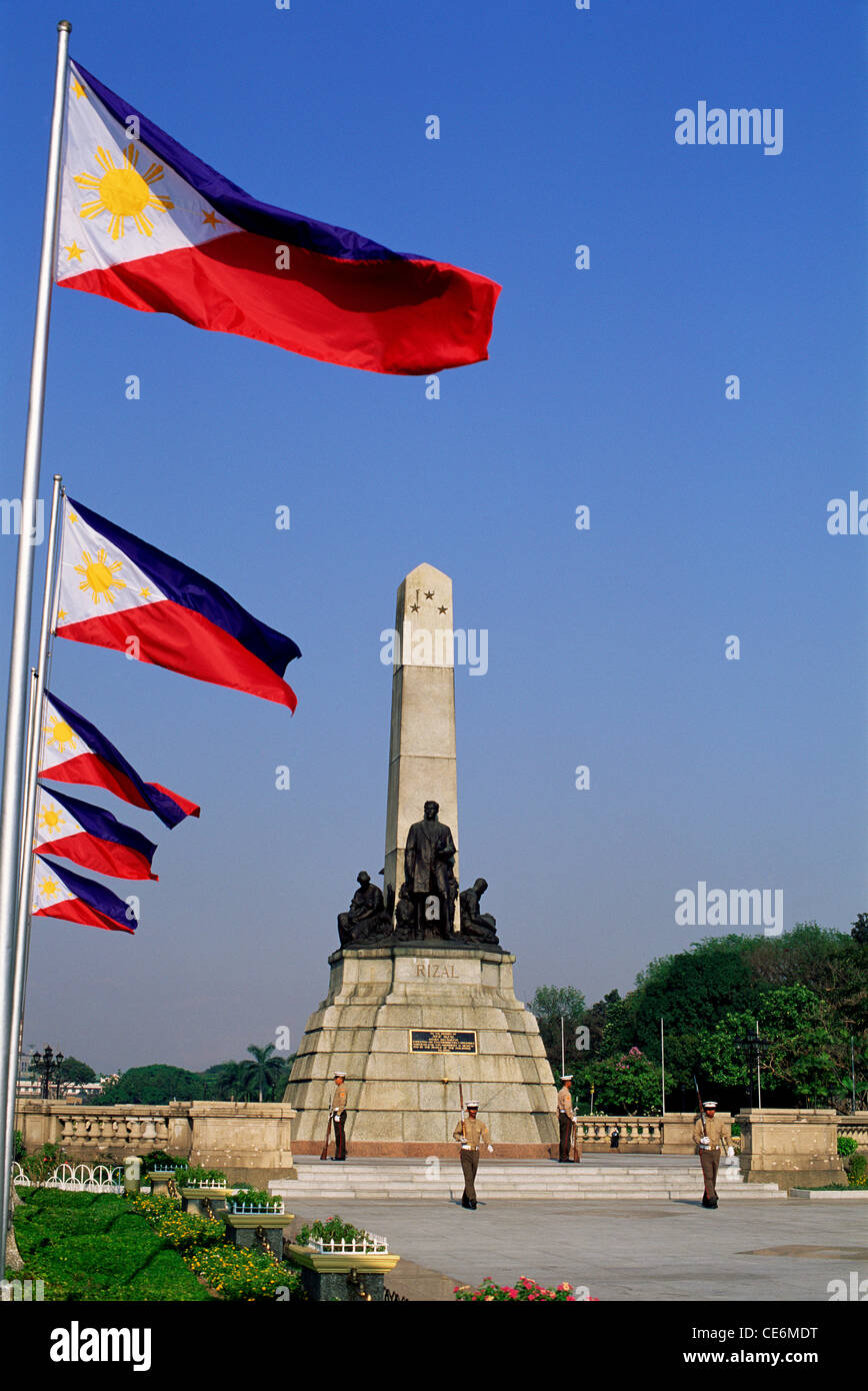 Philippines,Manila,Rizal Memorial Statue Stock Photo - Alamy