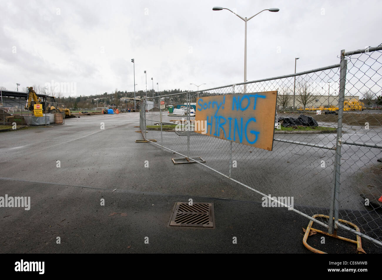 How hiring sign labor hi-res stock photography and images - Alamy