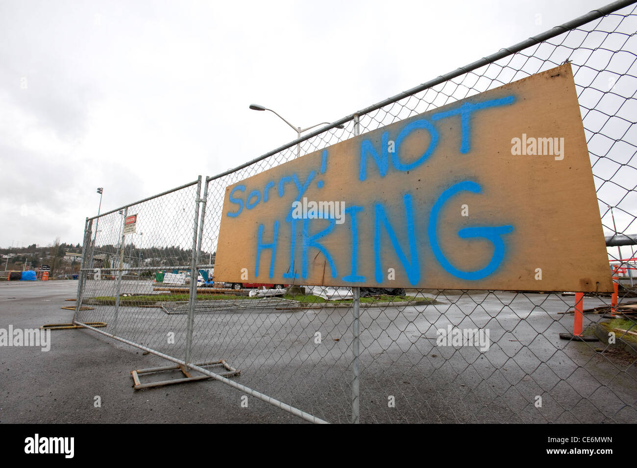 How hiring sign labor hi-res stock photography and images - Alamy