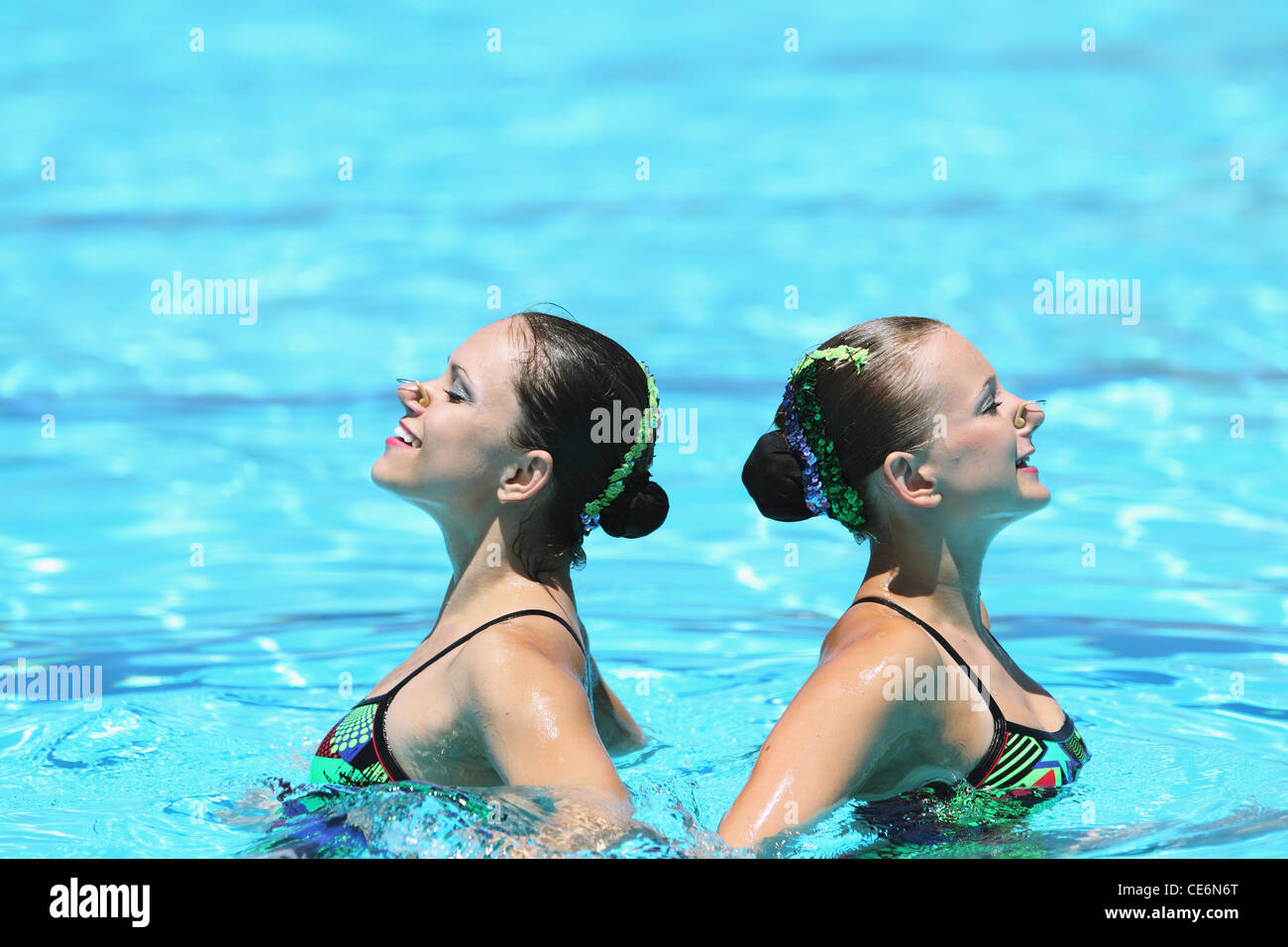 Swimmers competitive practice hi-res stock photography and images - Alamy