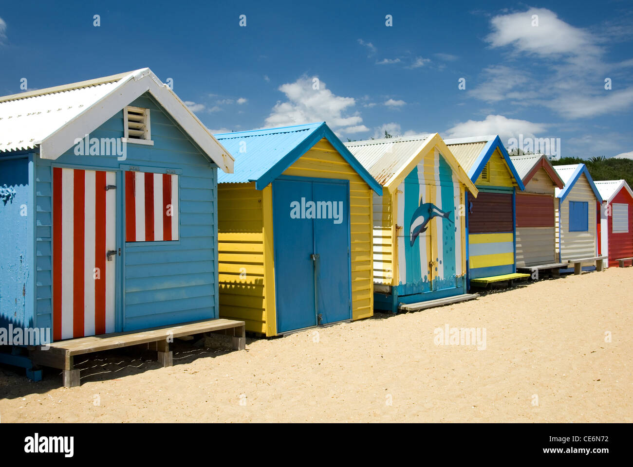Brighton beach huts australia hi-res stock photography and images - Alamy