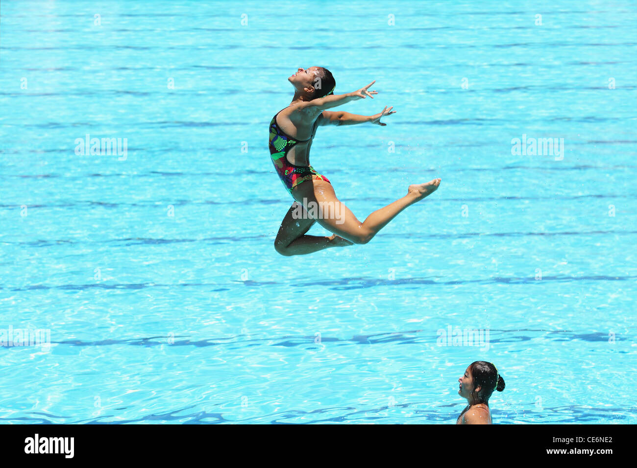 Synchro swimming hi-res stock photography and images - Alamy