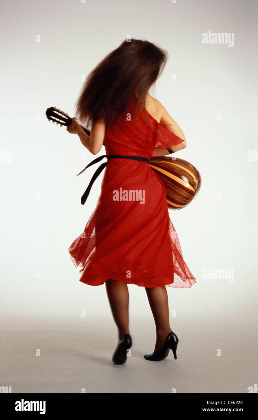 Woman With Mandolin Stock Photos & Woman With Mandolin Stock Images - Alamy