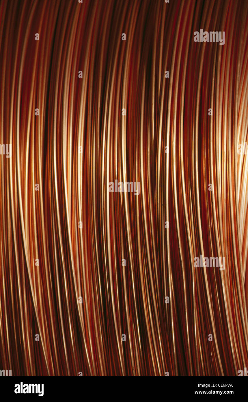 Copper rods ; Copper wire ; Copper Cable ; background ; abstract ...