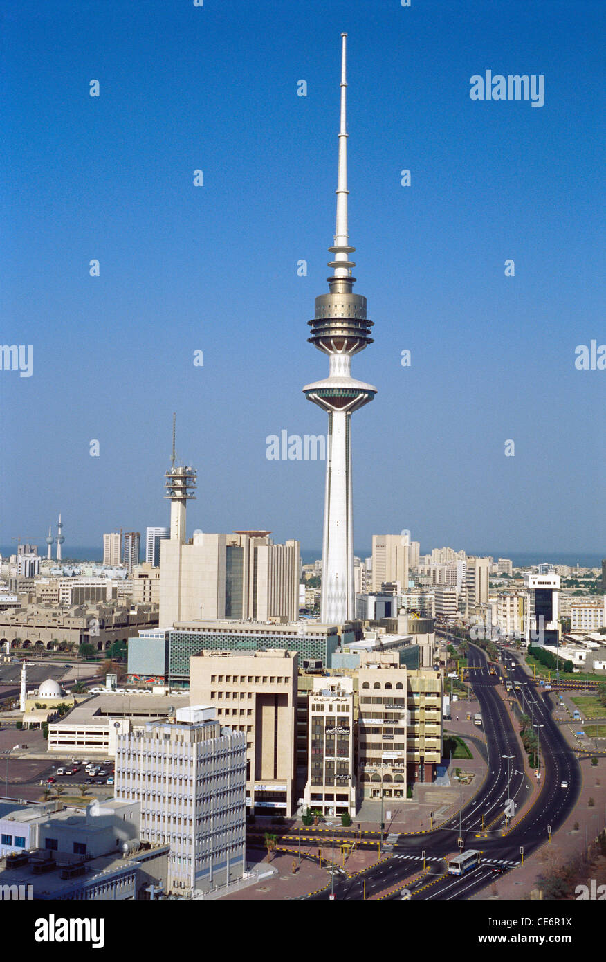 Liberation Tower ; Kuwait tower ; telecommunications tower ; Persian ...