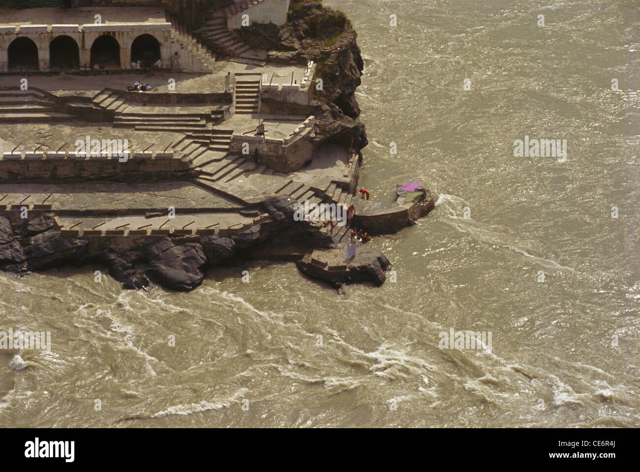 Devprayag ; Panch Prayag of Alaknanda River where Alaknanda, Saraswati ...