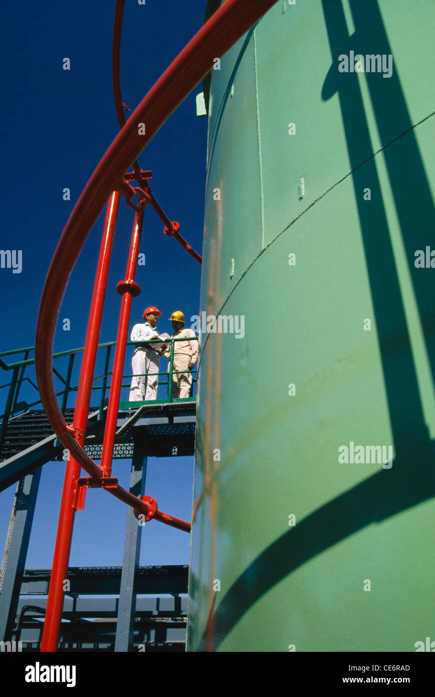Storage tanks ; india ; asia Stock Photo - Alamy
