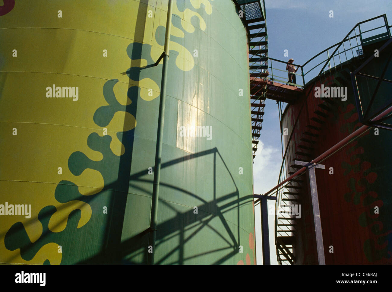 Man made tanks hi-res stock photography and images - Alamy