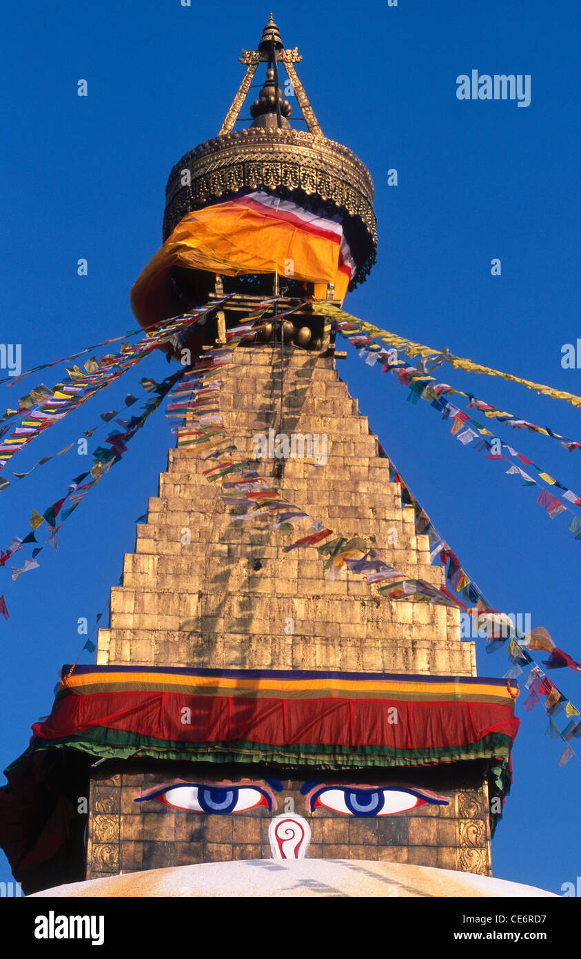 Boudha Stupa ; Bodhnath temple ; Boudhanath ; Buddhist stupa ...