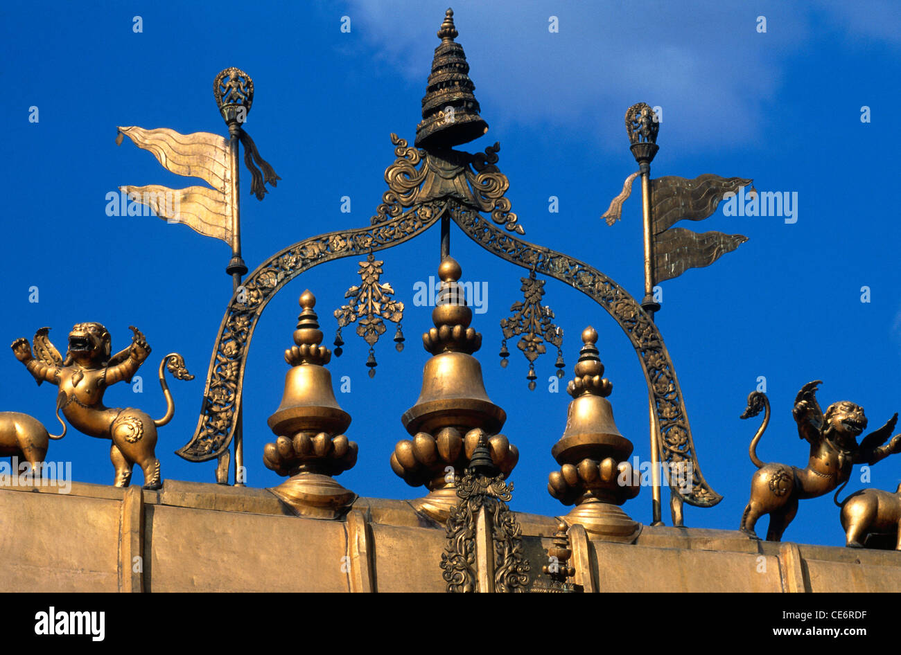 HMA 87787 : Bhaktapur Darbar Square temple top Nepal Stock Photo - Alamy