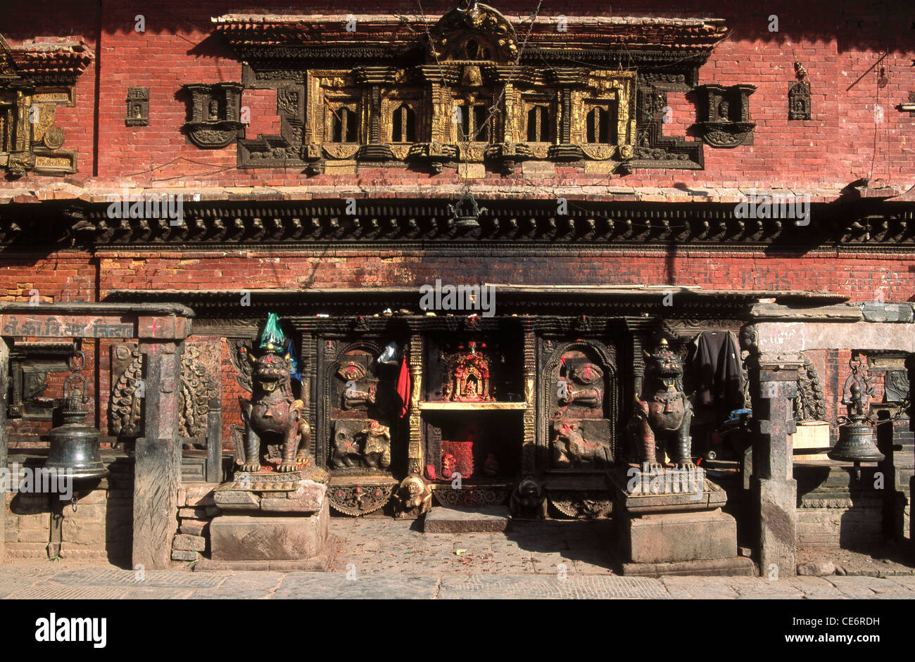 Aakash Bhairav Temple ; Bhairav nath temple ; Hindu temple ; Kathmandu ...