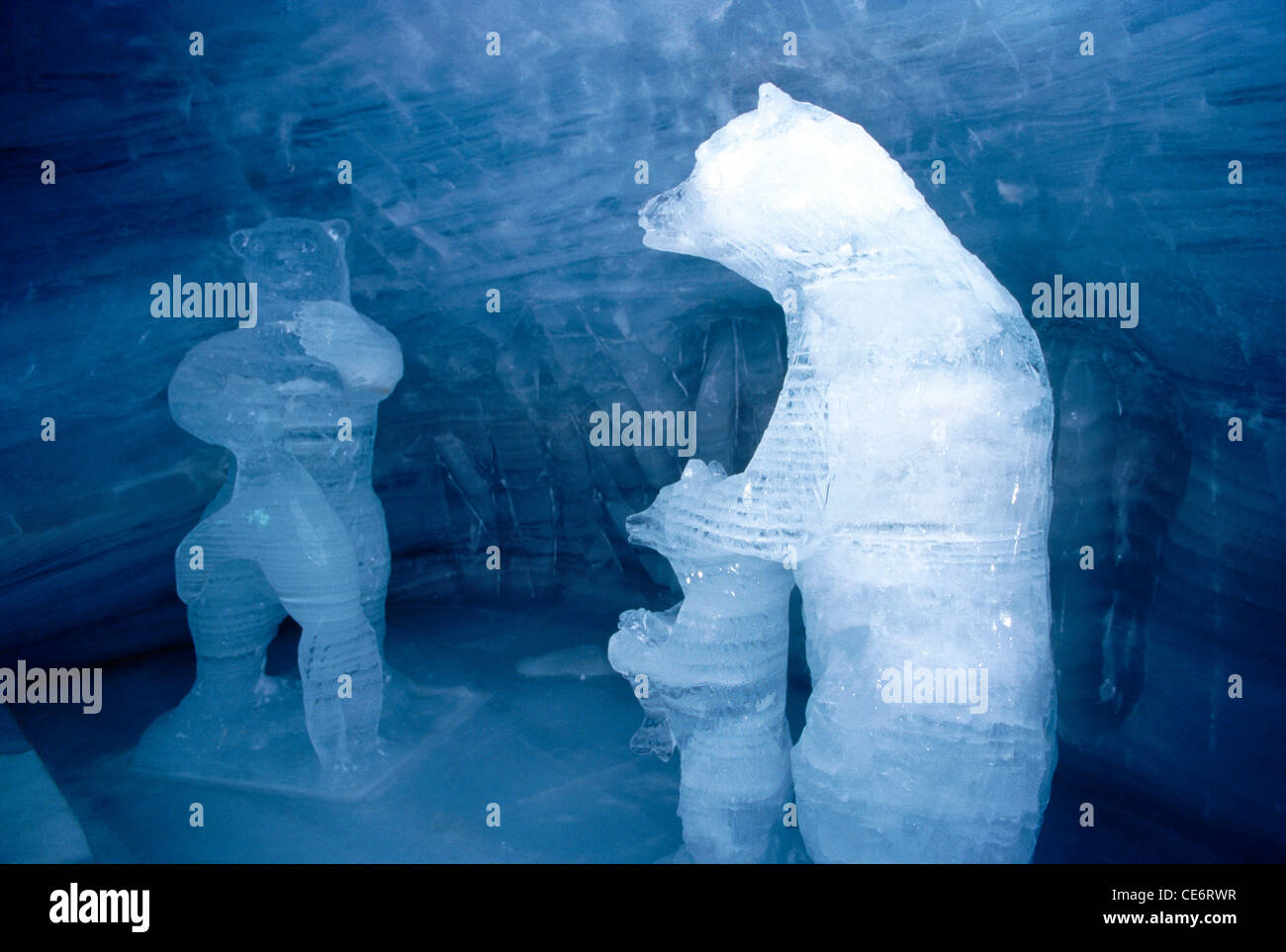 Ice palace switzerland hi-res stock photography and images - Alamy