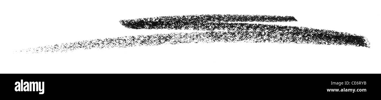 crayon-painted underline for highlight purposes Stock Photo - Alamy