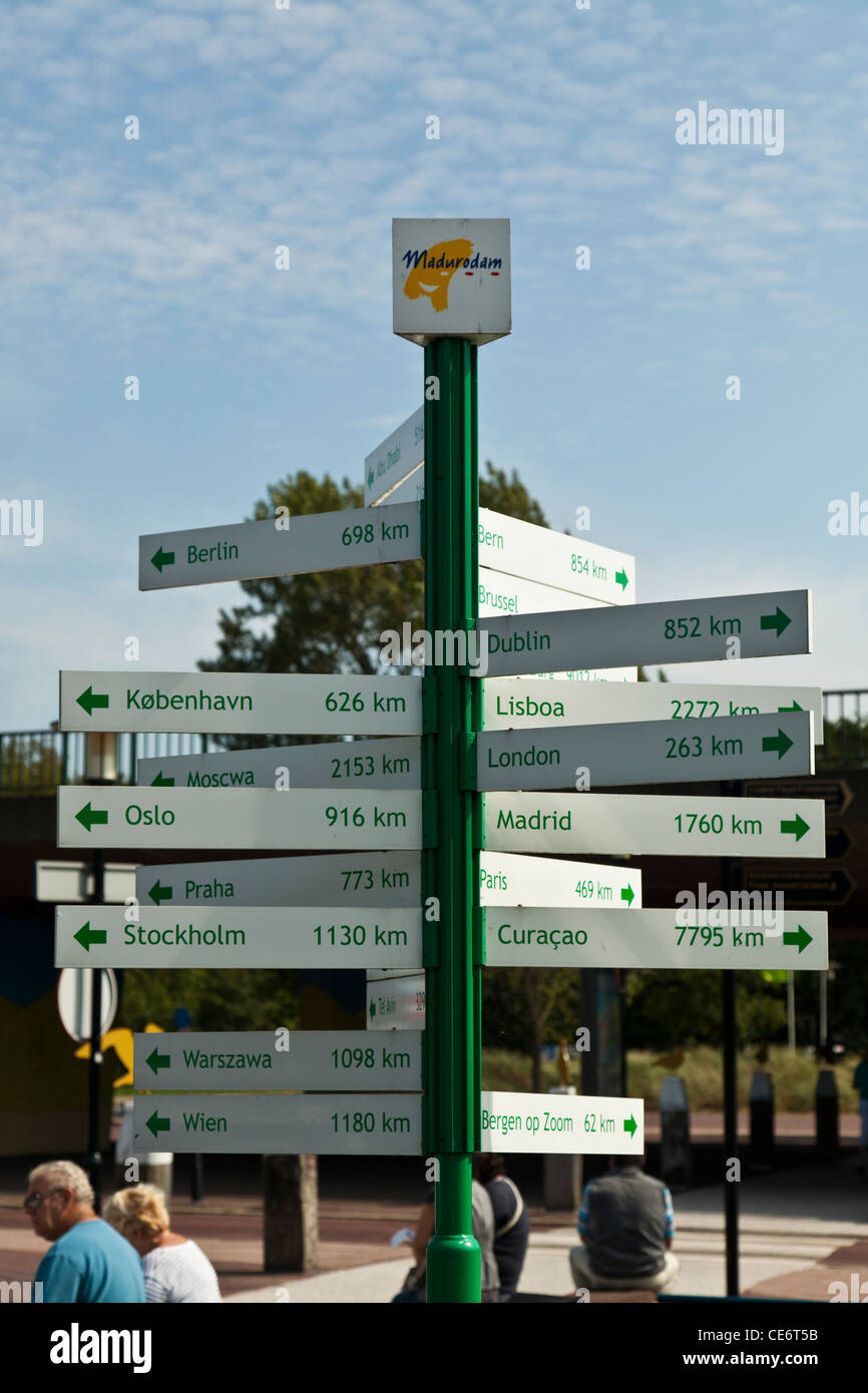 Street sign in The Hague. The Netherlands Stock Photo - Alamy