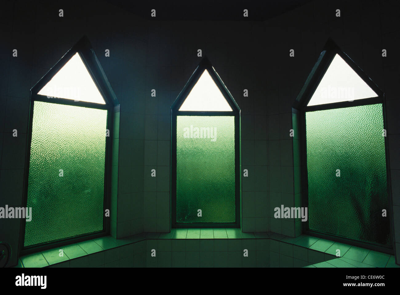 Three glass windows Stock Photo - Alamy