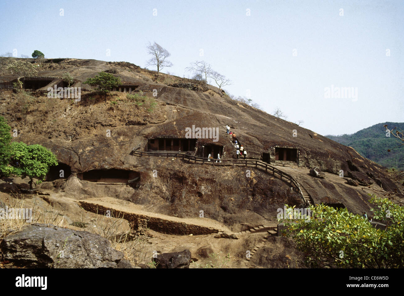 kanheri buddhist caves borivali national park bombay mumbai maharashtra ...