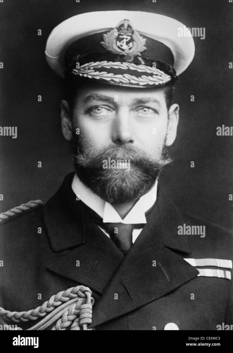 Vintage portrait photo of King George V Stock Photo - Alamy