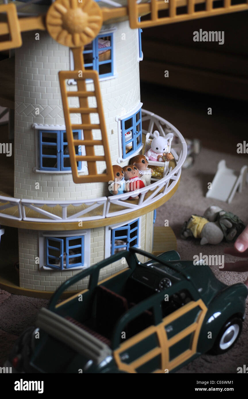 sylvanian families,sylvanian families,windmill,childrens games,child ...
