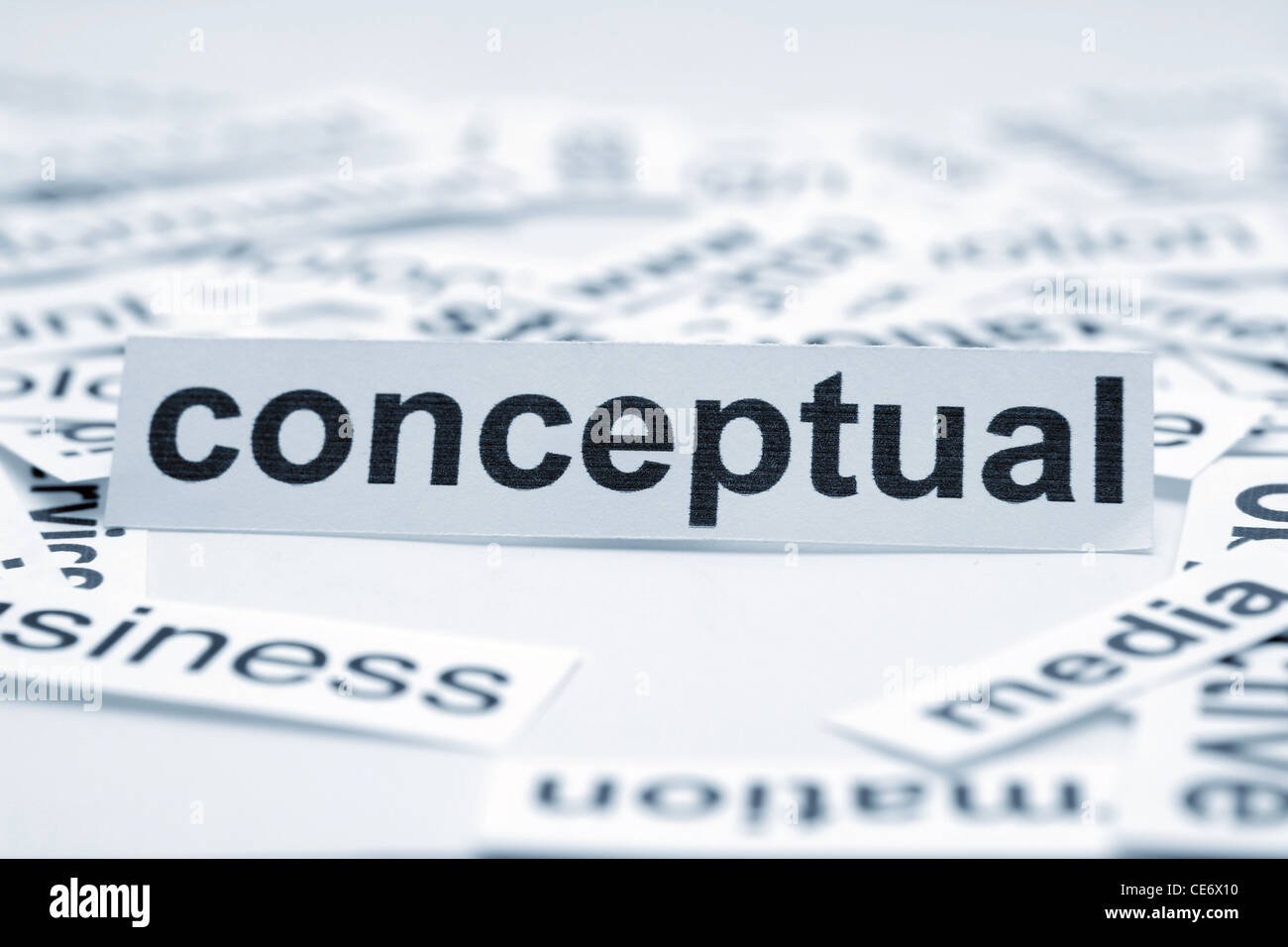 Conceptual word cloud Stock Photo - Alamy