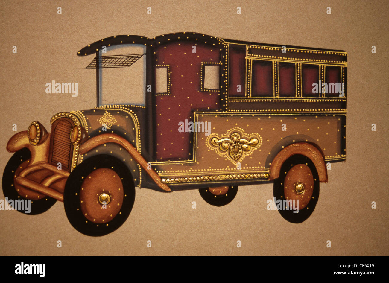Vintage bus hi-res stock photography and images - Alamy