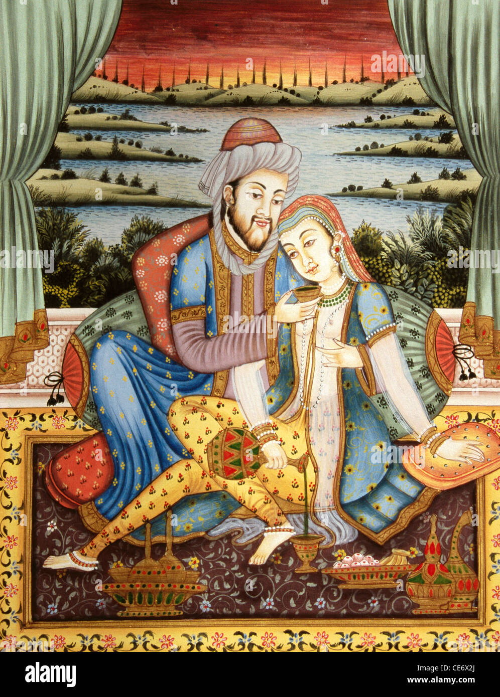 Miniature Paintings Of Mughal Period