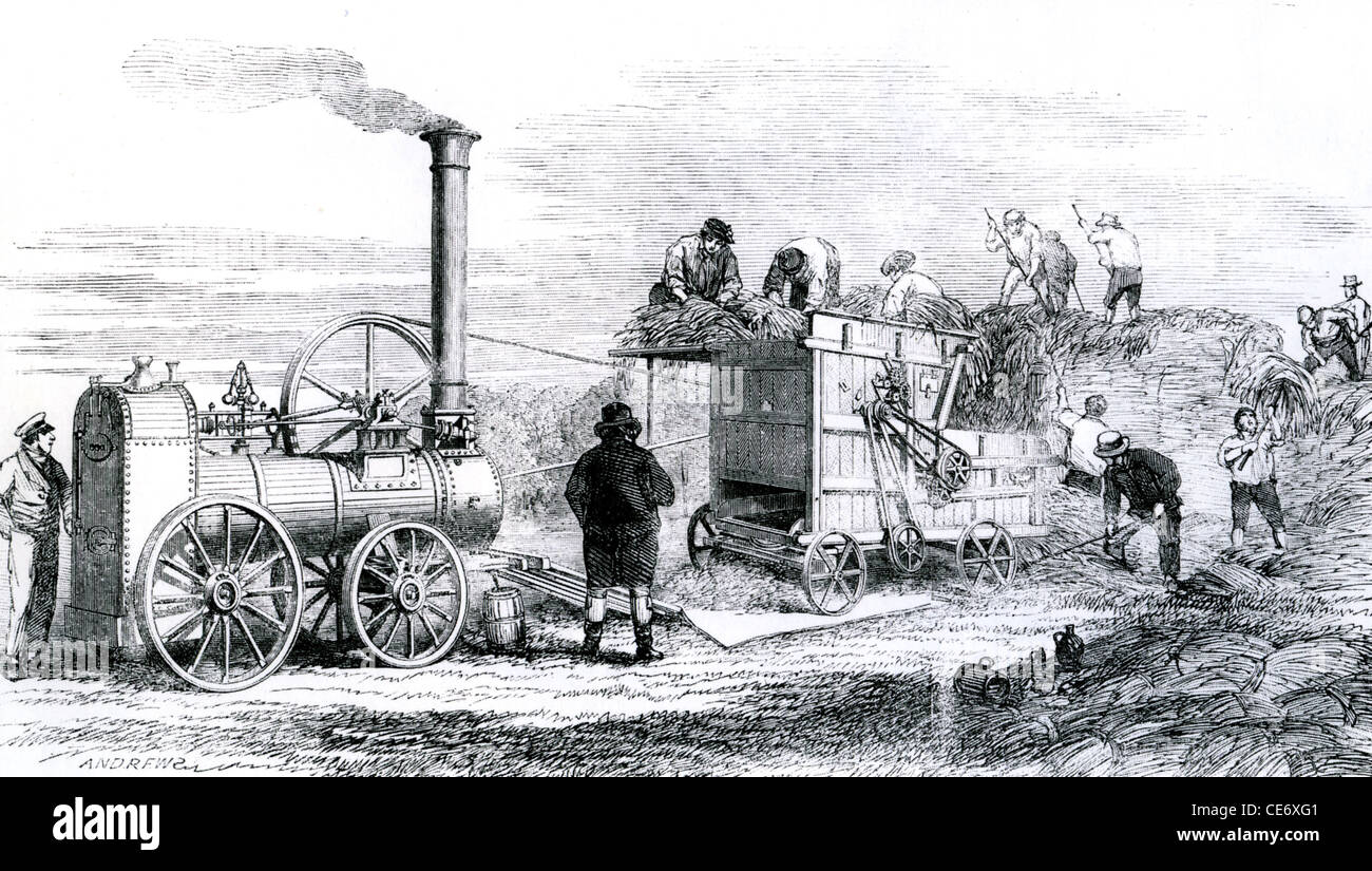 Steam threshing machine hi-res stock photography and images - Alamy