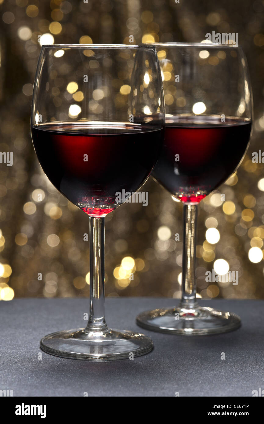 Wine glass in front of beautiful background Stock Photo - Alamy