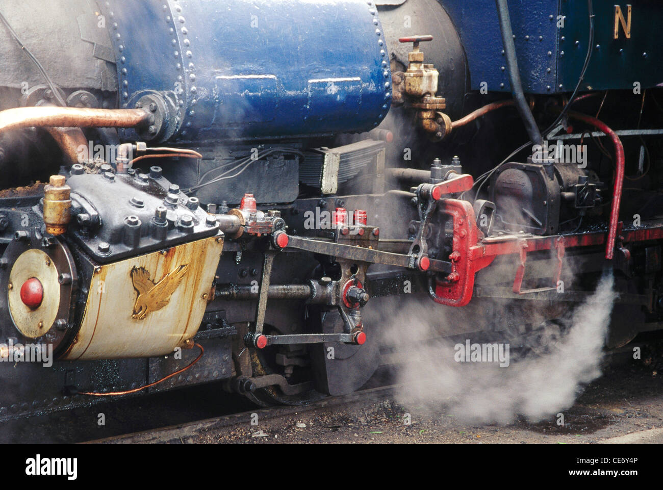 Indian steam engine hi-res stock photography and images - Alamy