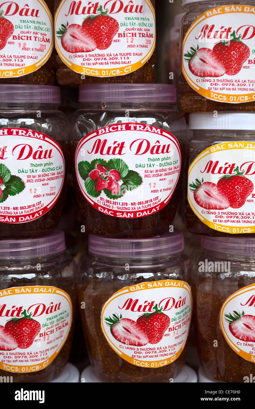Jam on sale in Dalat Stock Photo - Alamy
