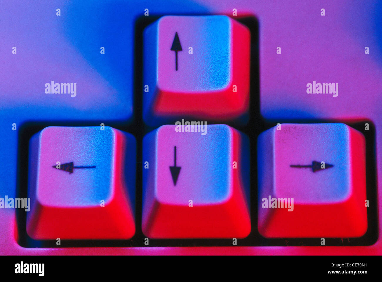 HMA 84086 : computer keys arrow top arrow bottom arrow left arrow right ...