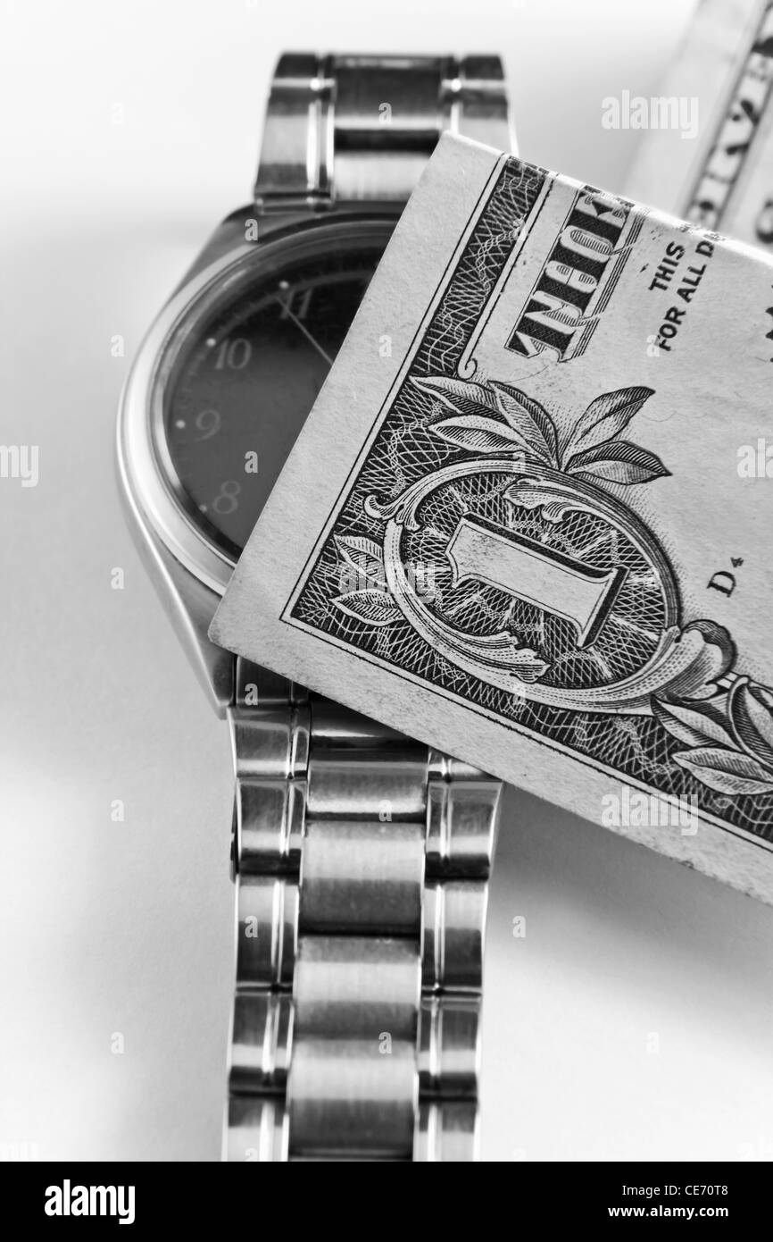 Watch center Black and White Stock Photos & Images - Alamy