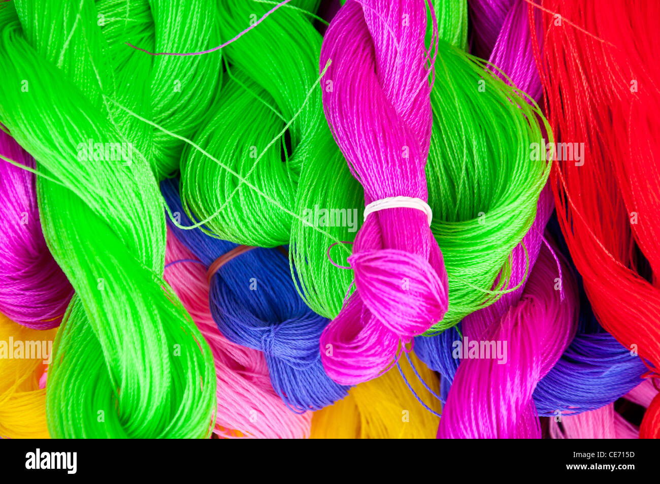 colorful of rope Stock Photo - Alamy