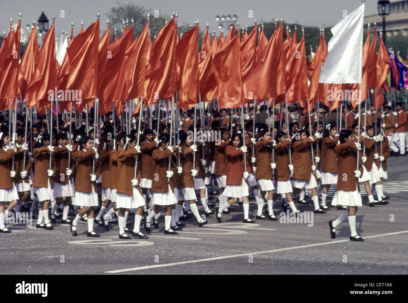 Students holding flags countries hi-res stock photography and images ...