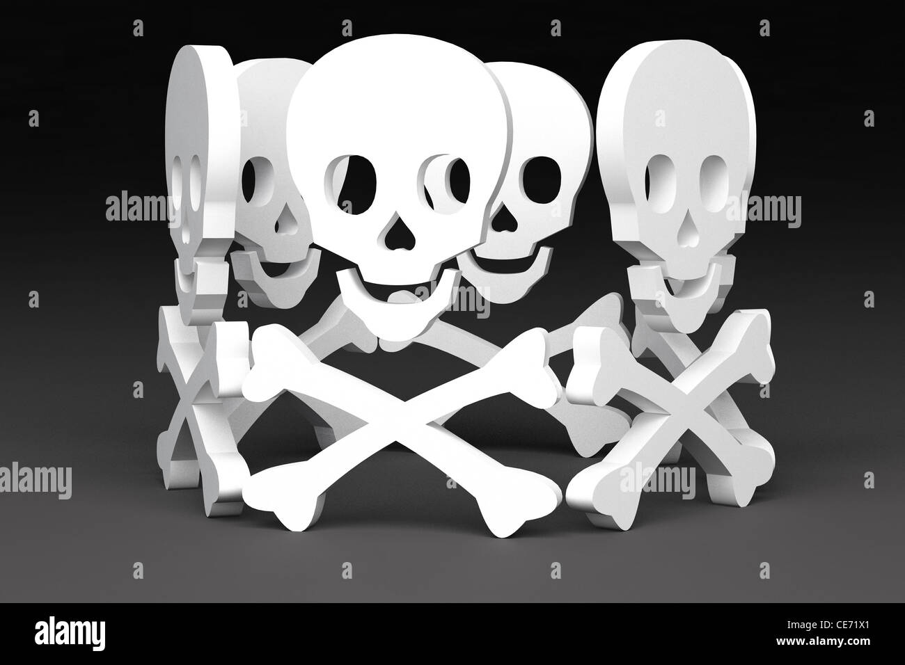skull and crossbones Stock Photo - Alamy