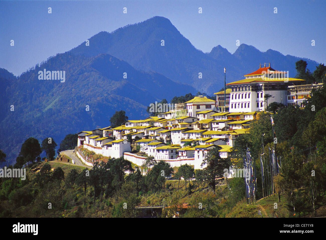 Tawang Buddhist monastery ; arunachal pradesh ; India Stock Photo - Alamy