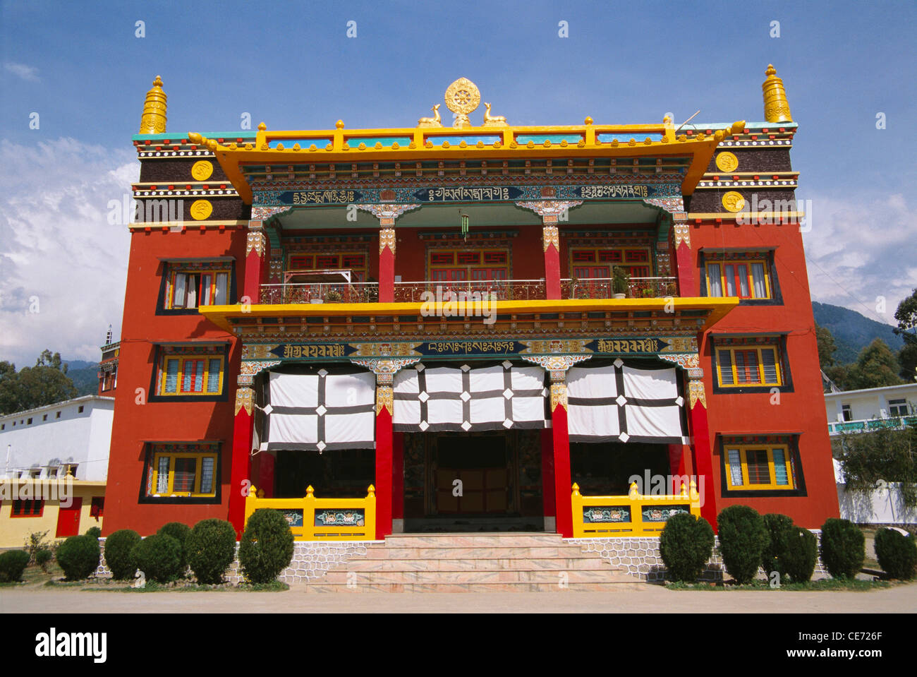 ghoom buddhist monastery ; ghum ; darjeeling ; west bengal ; india ...