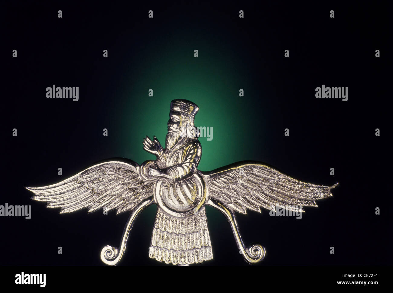 Zoroastrianism symbol hi-res stock photography and images - Alamy