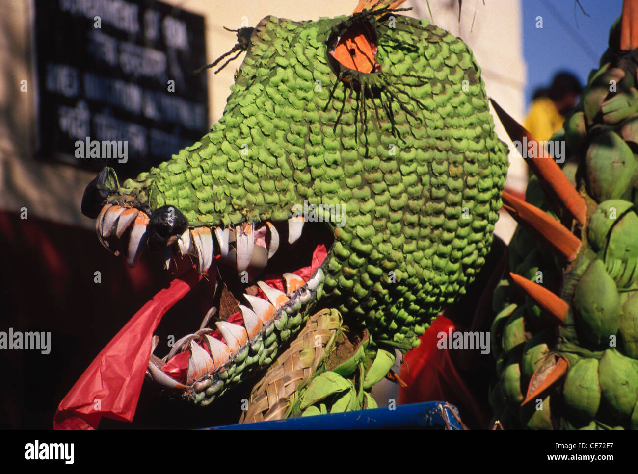 Goa festival mask hi-res stock photography and images - Alamy