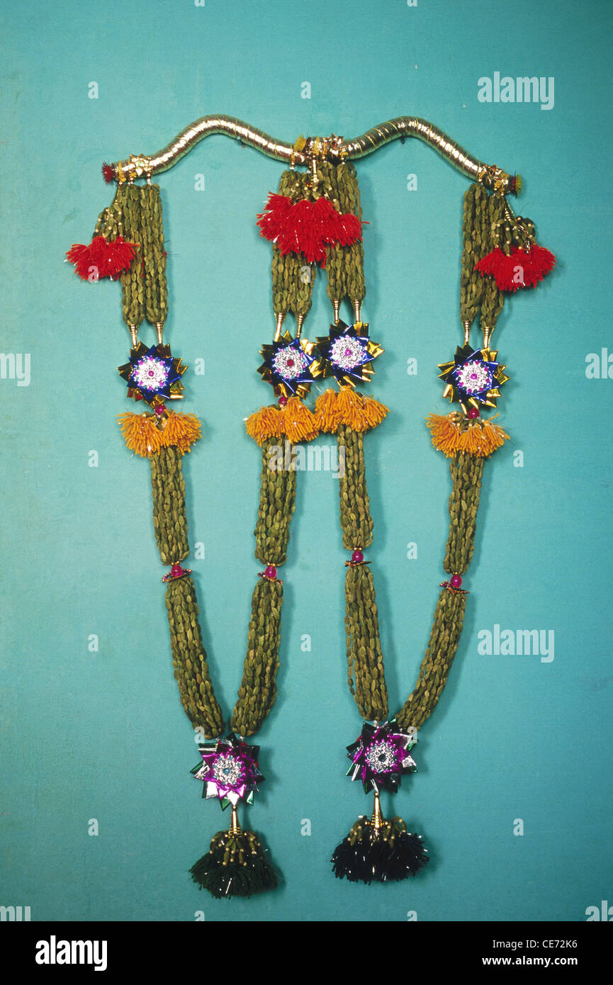 garland from cardamom ; kerala ; india ; asia Stock Photo - Alamy