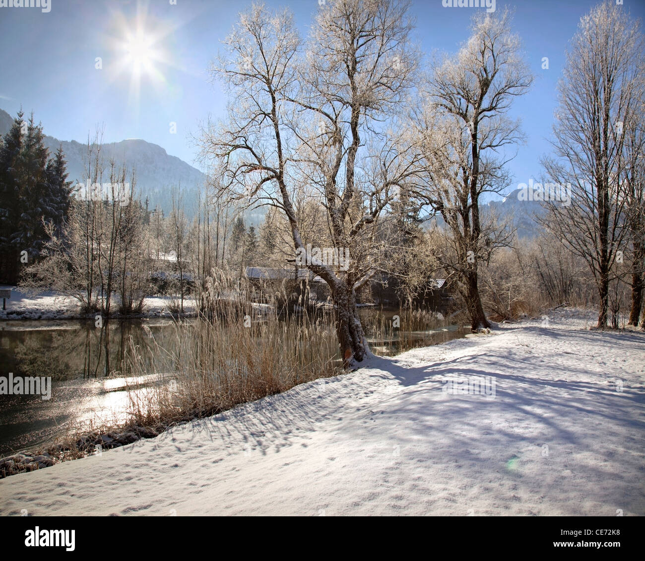 River loisach hi-res stock photography and images - Alamy