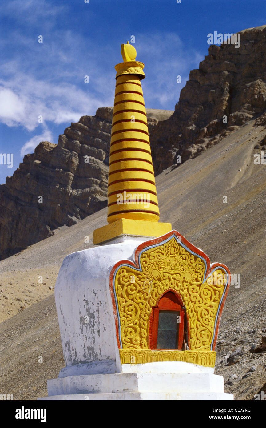 UGA 84279 : Buddhist Gompa ; ki monastery ; spiti ; himachal pradesh ...