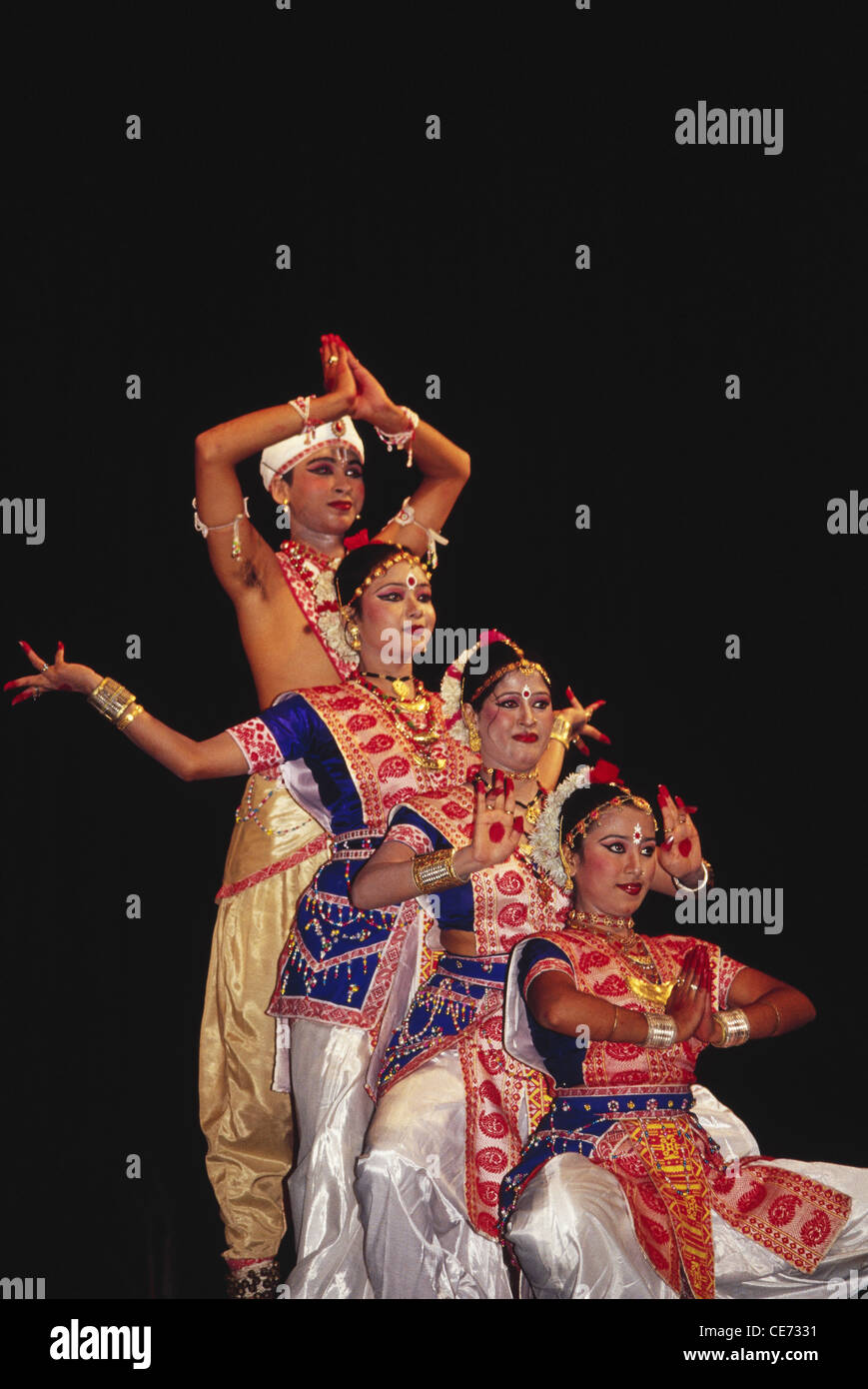 DBA 84382 : Folk dance ; north bengal ; India Model Released Stock ...