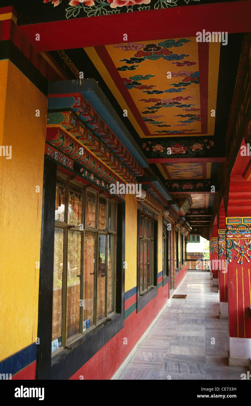 NGS 82602 : interior of buddhist monastry rumtek monastery ; gangtok ...