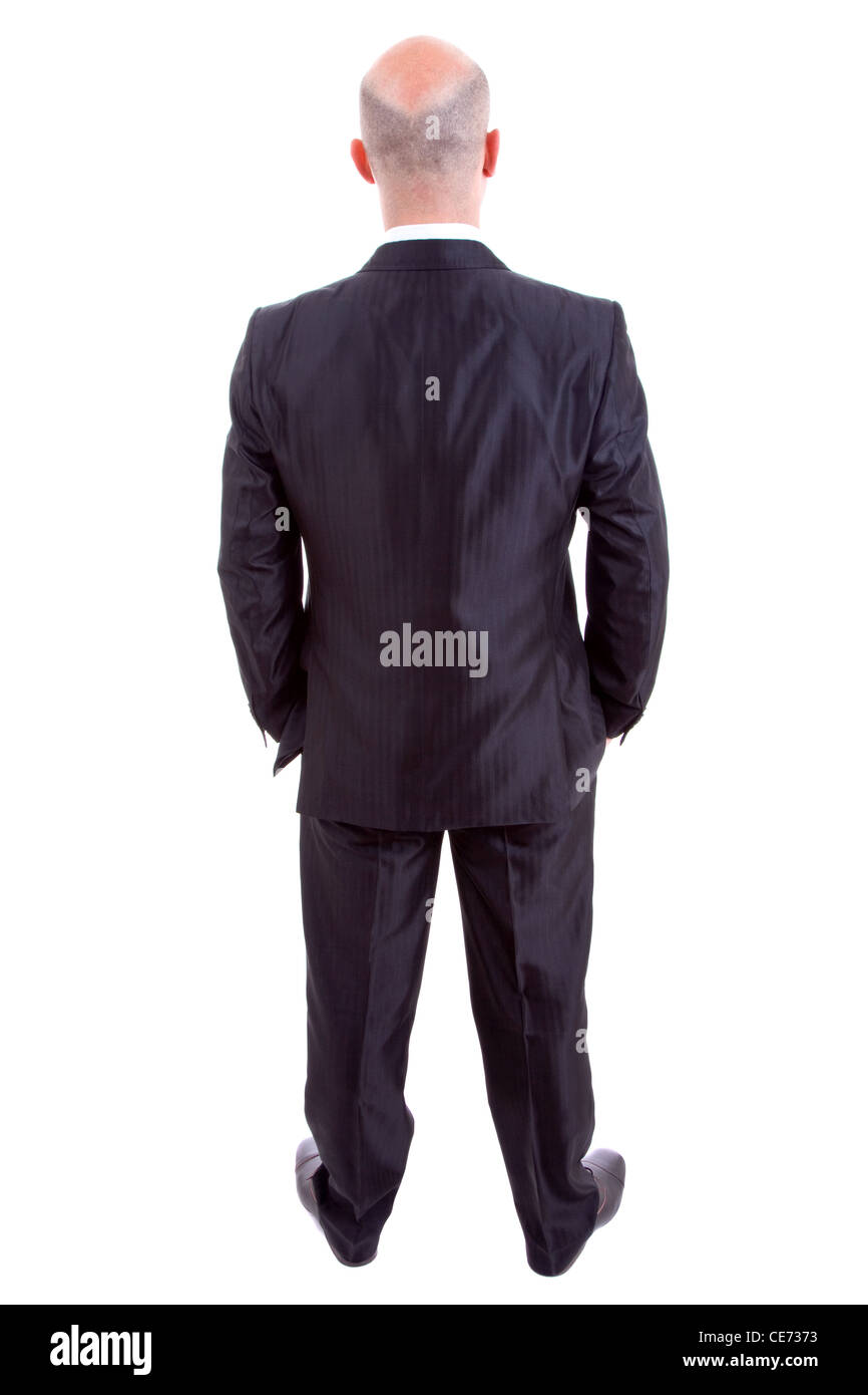 View man from back Cut Out Stock Images & Pictures - Alamy