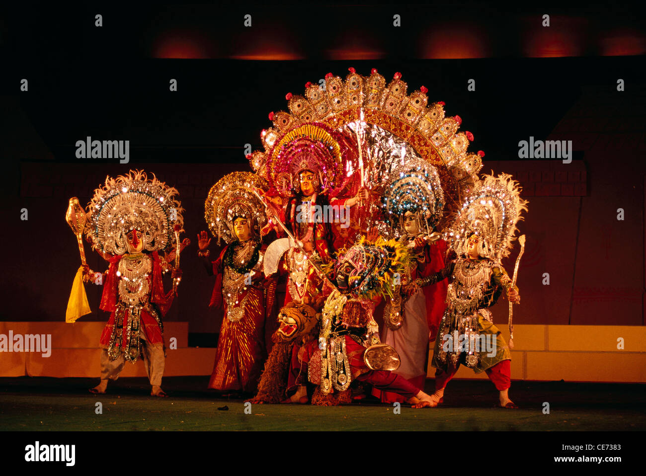 West bengal dance hi-res stock photography and images - Alamy