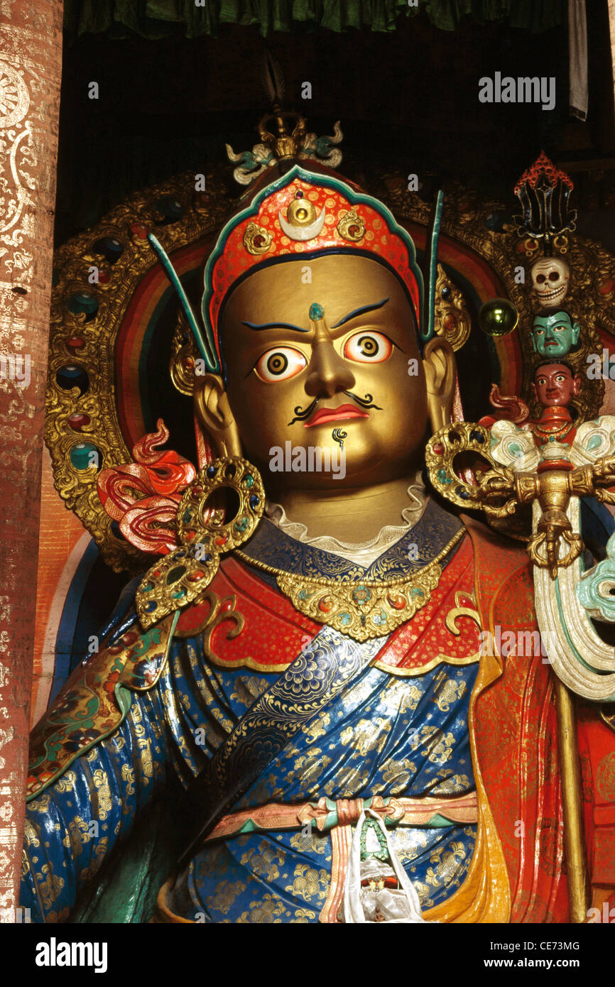 padmasambhava hemis monastry ladakh ; Jammu and Kashmir ; india Stock ...