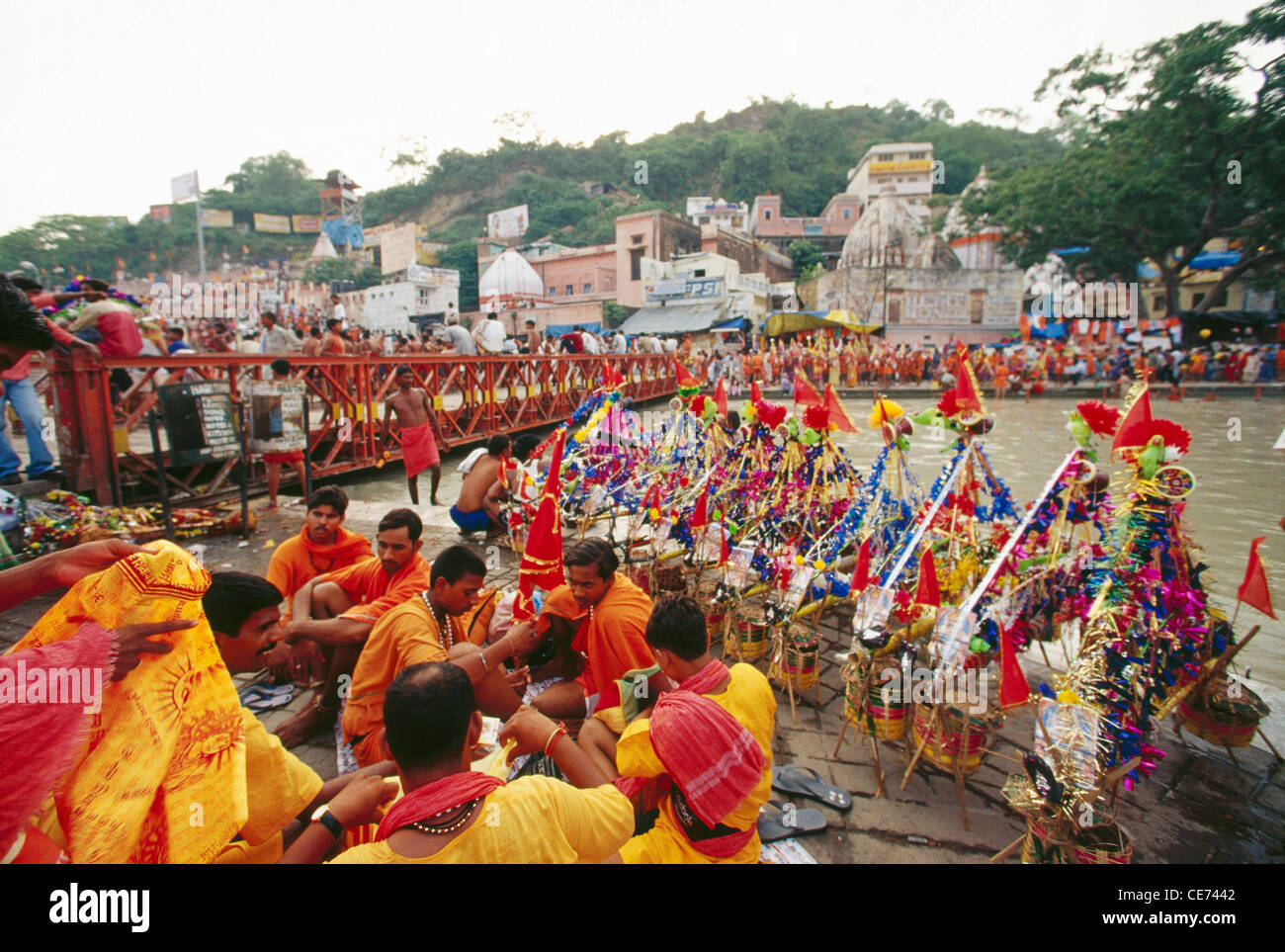 AAD 82857 : Kawad festival ; haridwar ; uttar pradesh ; india Stock ...