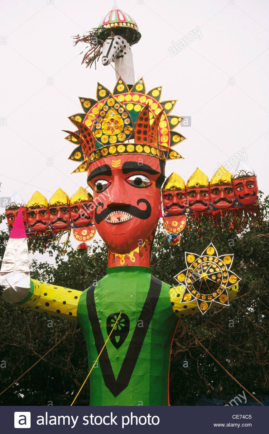 Ten Headed Ravana High Resolution Stock Photography and Images - Alamy