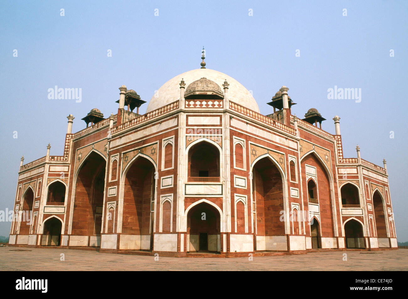 Humayun’s Tomb ; Humayun Tomb side view delhi india asia Stock Photo ...