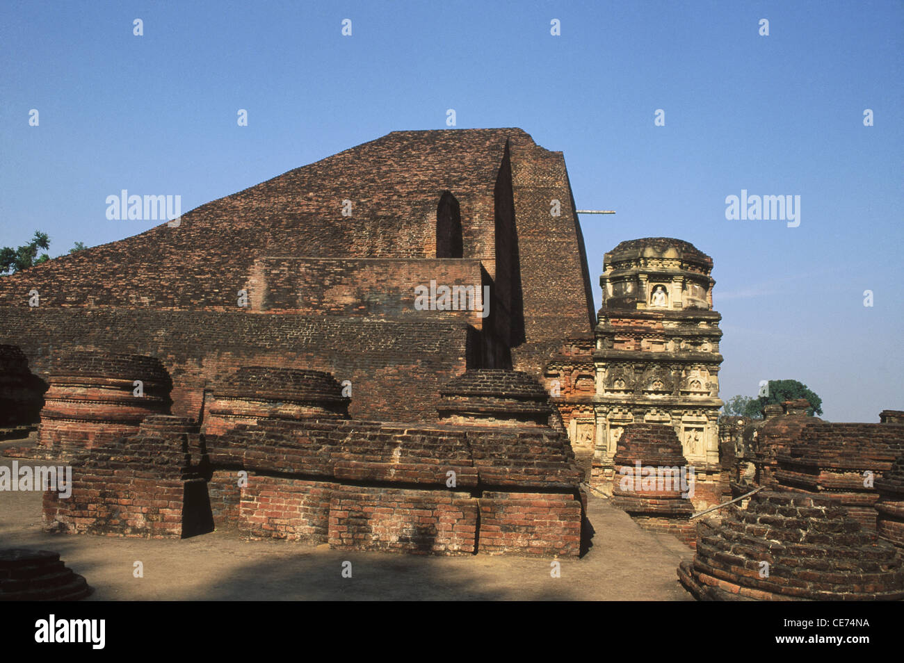 Nalanda University complex Bihar india asia Stock Photo - Alamy